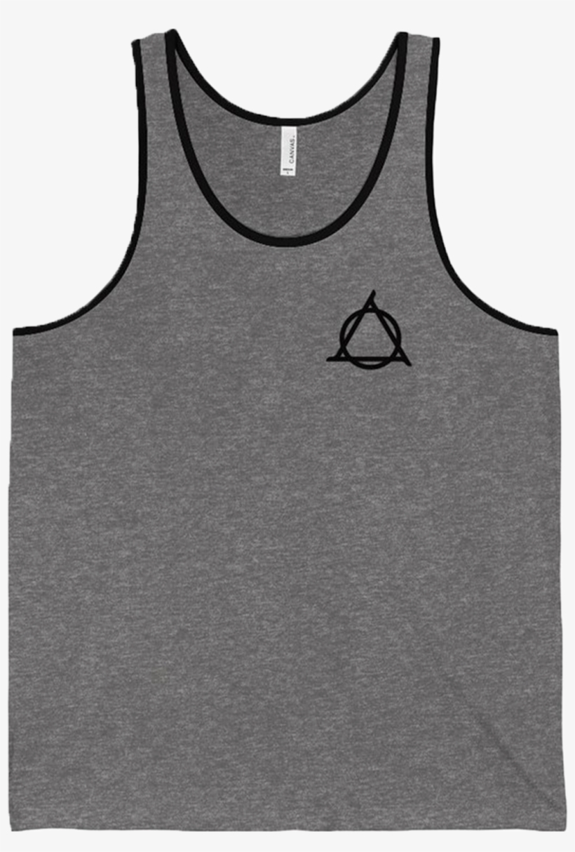 Rezial Black Twofold Tank Top - Top PNG Image | Transparent PNG Free ...