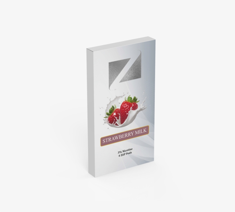 Ziip Pods - Strawberry Milk - Strawberry Milk Juul Pods PNG Image ...