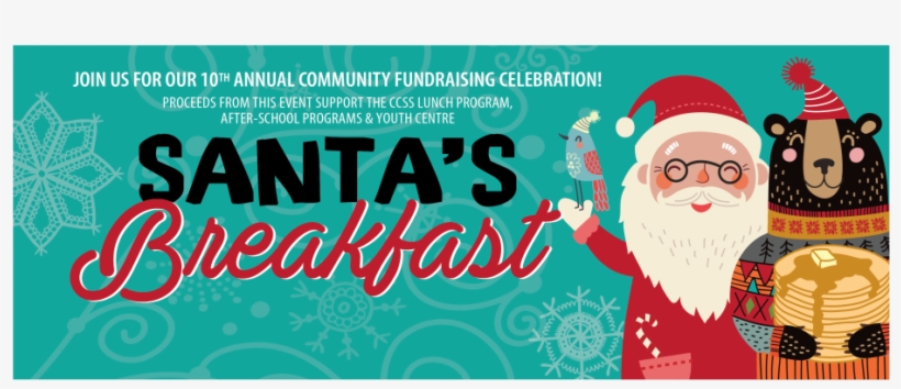 Ccss Santa's Breakfast Fb Cover - Santa Claus PNG Image | Transparent ...