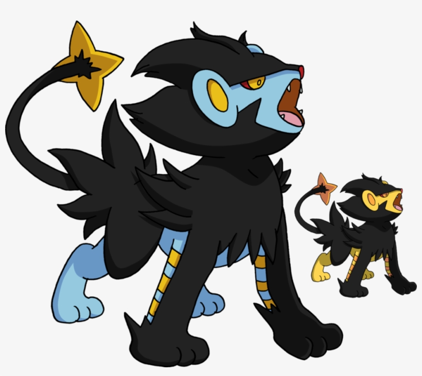 Luxray - Shiny Luxray Vs Luxray PNG Image | Transparent PNG Free Download on SeekPNG