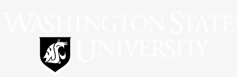 Download Washington State University Logo Black And White - Washington ...