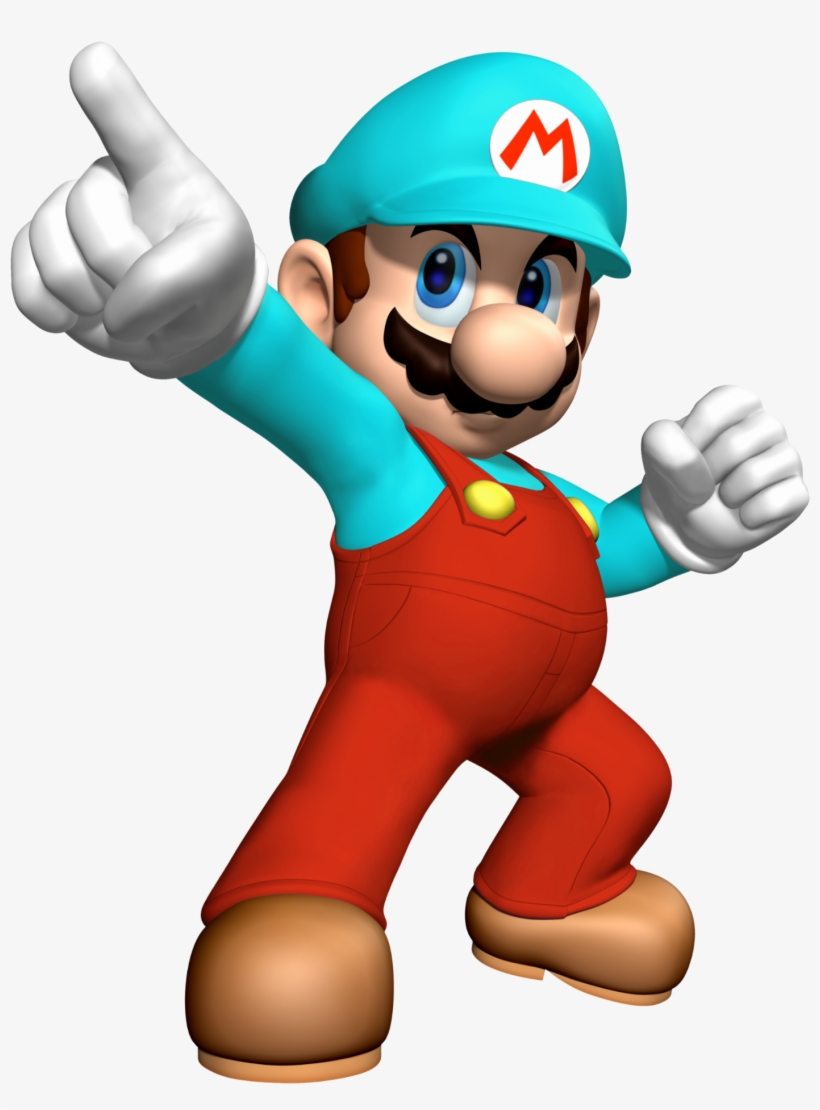 Ice Mario Sm3dw - Super Mario Bros Png PNG Image | Transparent PNG Free ...