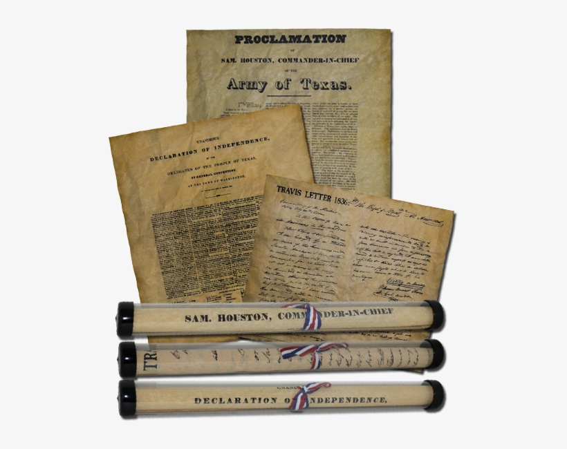 Texas Declaration Of Independence, Proclamation Of - Travis Letter Of ...