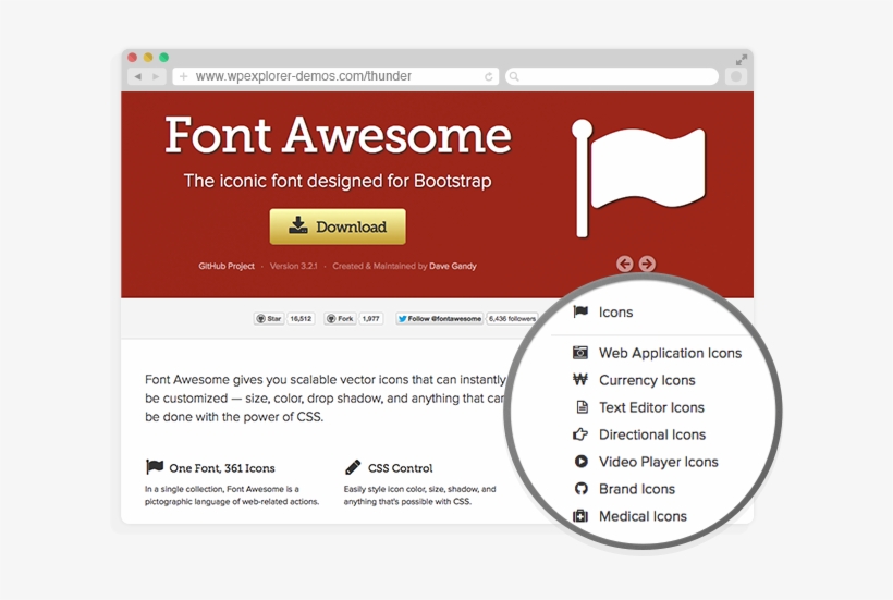 Featured Font Awesome - Font Awesome PNG Image | Transparent PNG Free ...