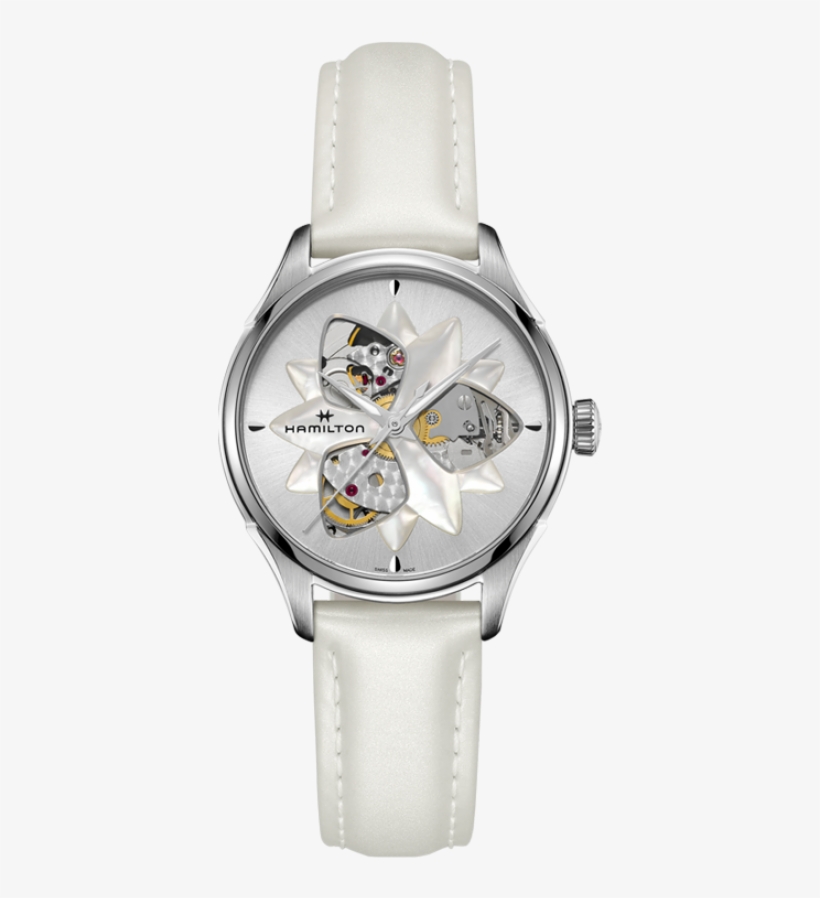 The Open Heart Lady Auto Comes In A Stainless Steel - Hamilton Open ...