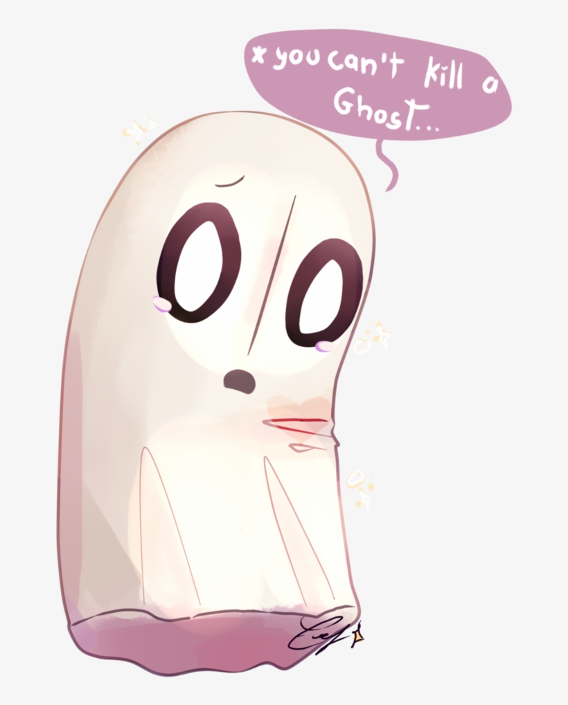 Fanart - Crying Napstablook Transparent PNG Image | Transparent PNG ...