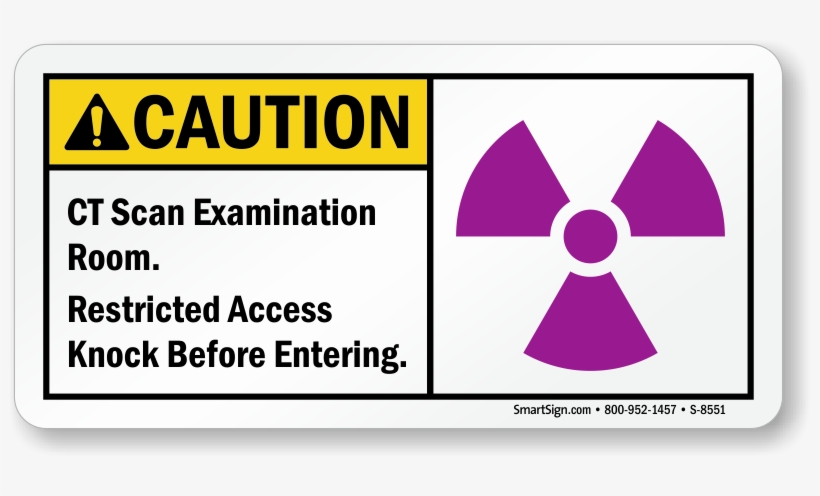 Ct Scan Examination Room Sign - X Ray Room Signs PNG Image ...