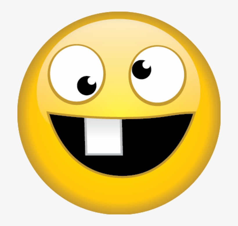 Download Clip Art Goofy Smiley Face - Smile Emoji Png | Transparent PNG ...