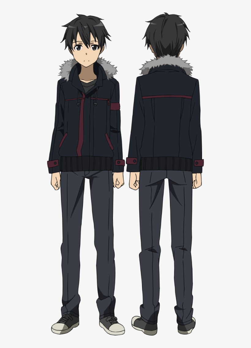 Download Anime Character Back View | Transparent PNG Download | SeekPNG