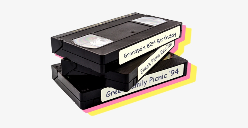 Personalize - Stack Of Vhs Tapes PNG Image | Transparent PNG Free ...