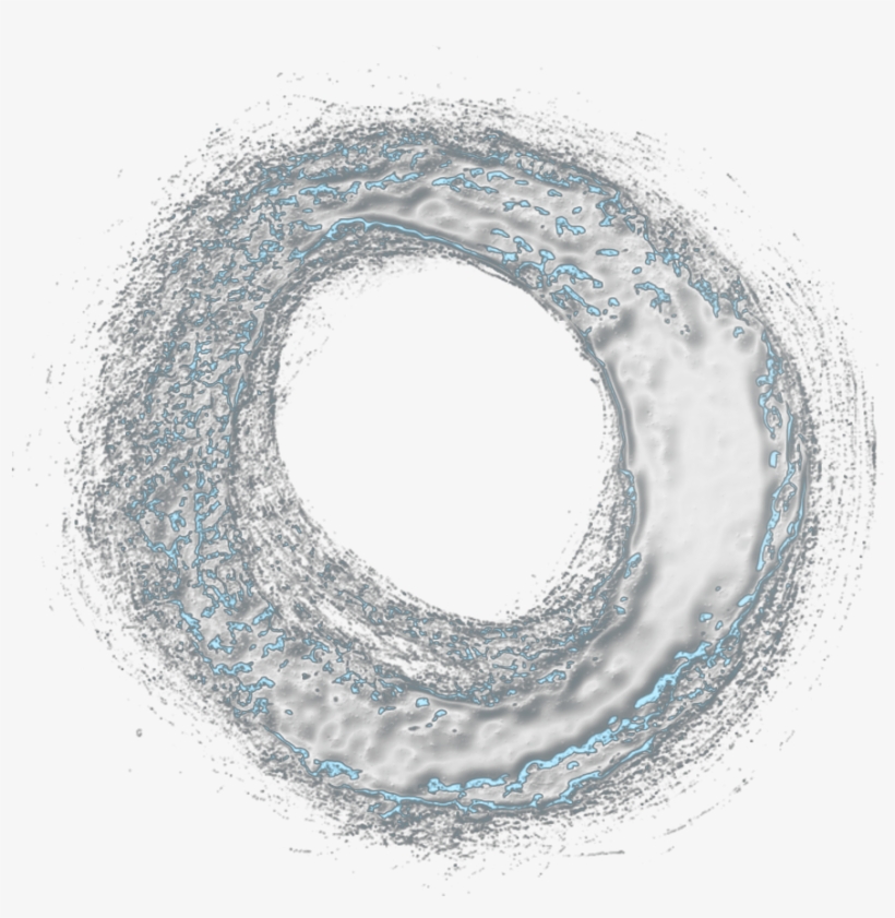 Ftestickers Circle Water Ripple - Circle Sticker For Picsart PNG Image ...