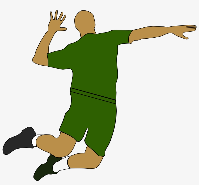 How To Set Use Volleyball Spike Announcement Svg Vector PNG Image ...