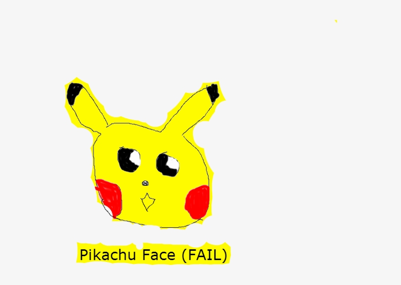 Download Pikachu Face - Illustration | Transparent PNG Download | SeekPNG