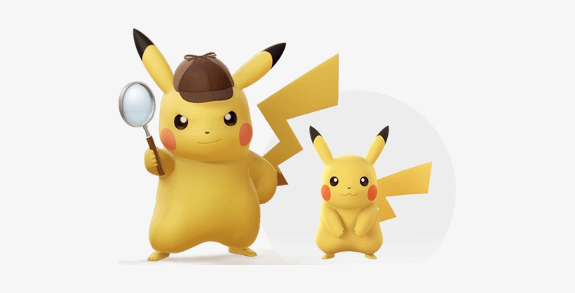 The Hero Pikachu With An Iconic Detective Look - Detective Pikachu ...