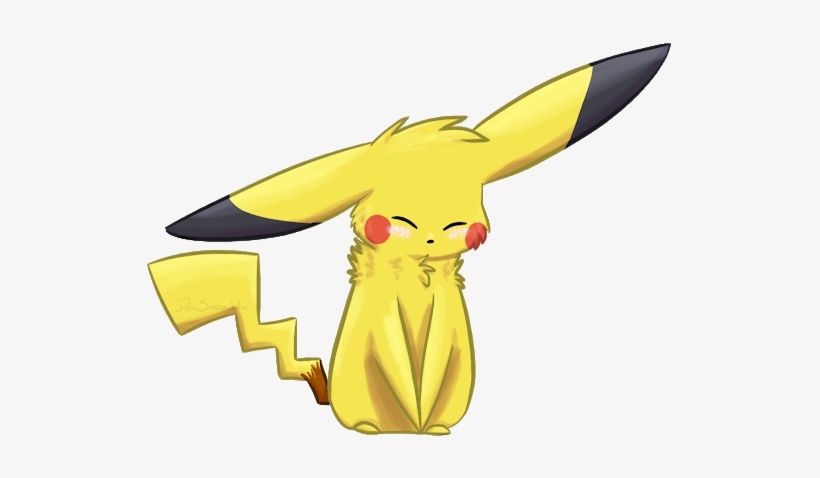 Download Hides Face I'm Pikachu Uncovers Face Ii'm Shy Blushes ...