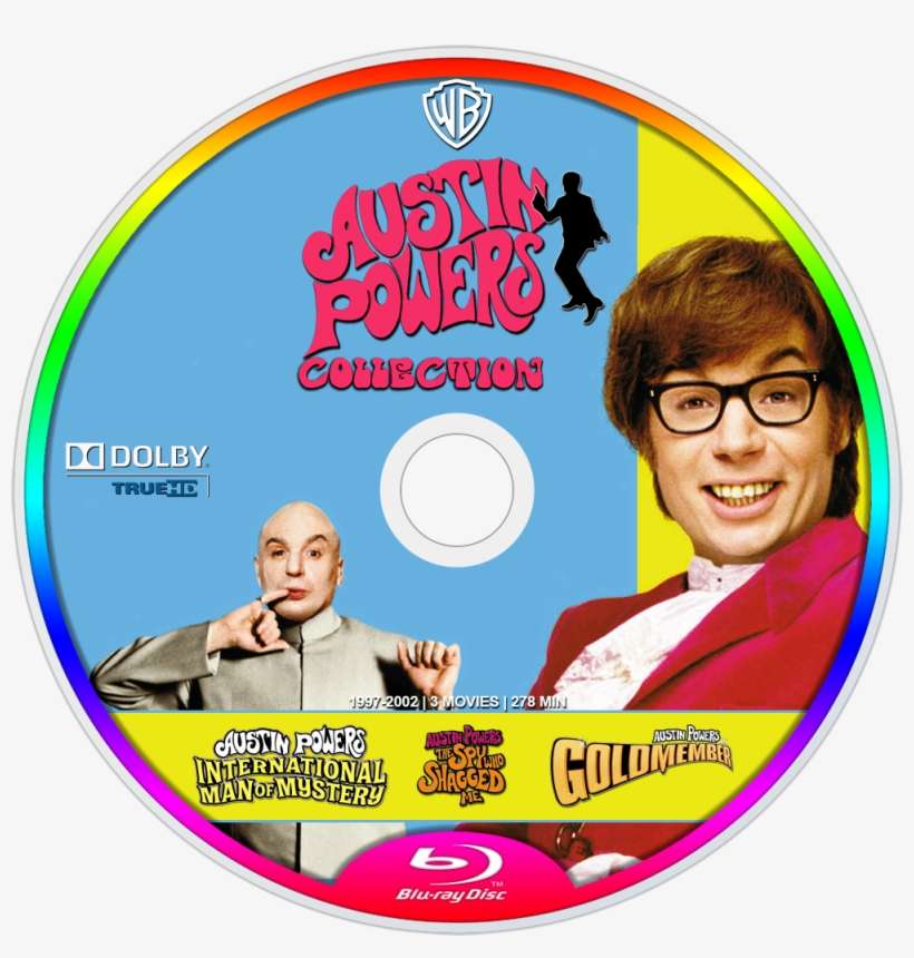 Austin Powers Collection Bluray Disc Image PNG Image | Transparent PNG ...