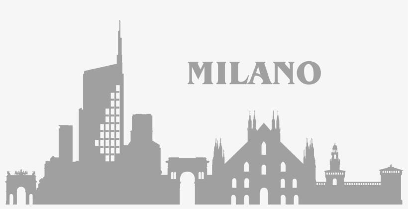 Milano Skyline Png - Milan Skyline Watercolor PNG Image | Transparent ...