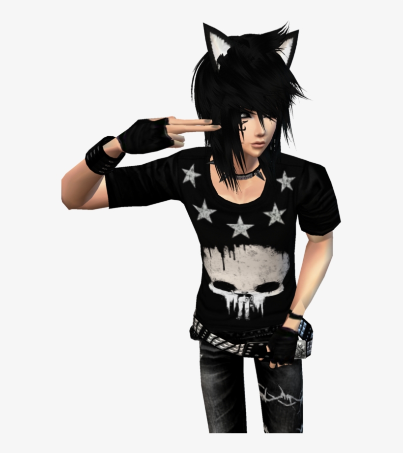 Imvu Neko By Menmakurosaki PNG Image | Transparent PNG Free Download on ...