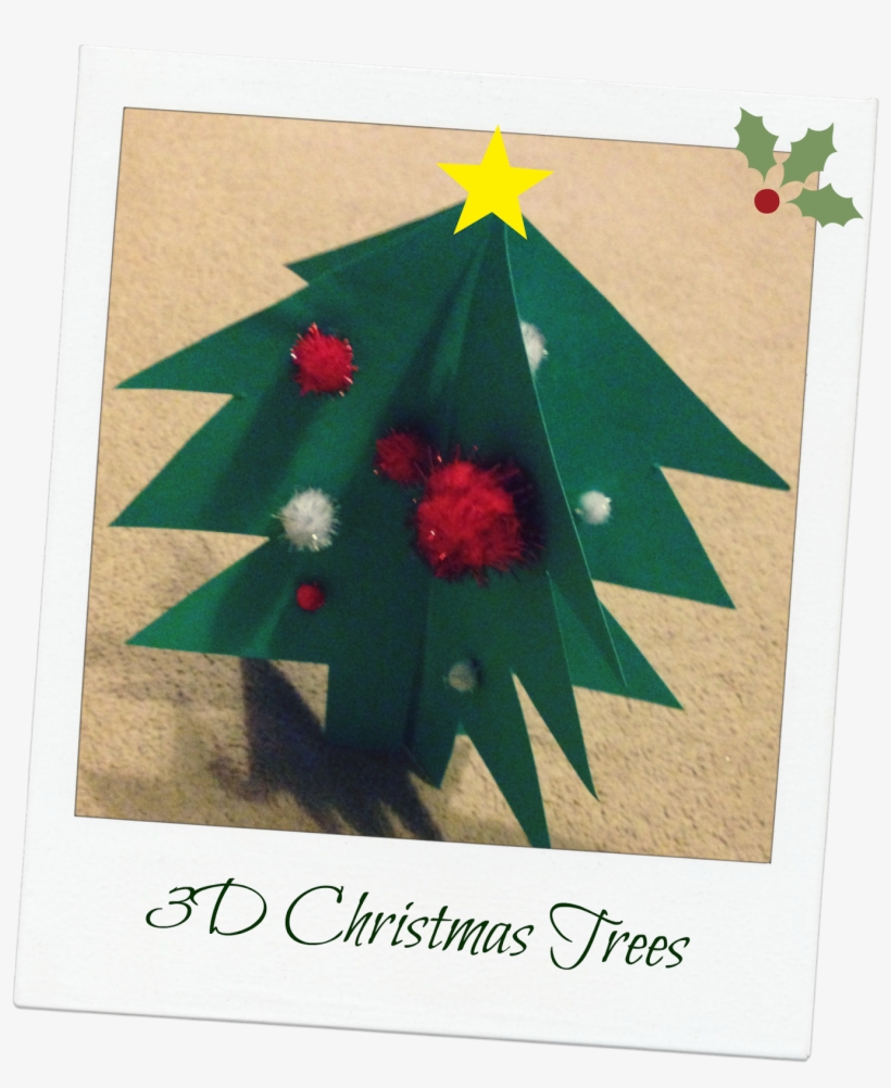 3d Christmas Tree Craft - Christmas Tree PNG Image | Transparent PNG ...