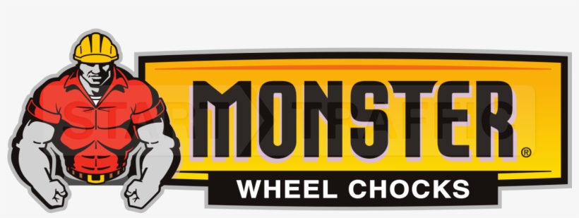Mc3009 Heavy Duty Wheel Chock - Monster Wheel Chock Logo PNG Image ...
