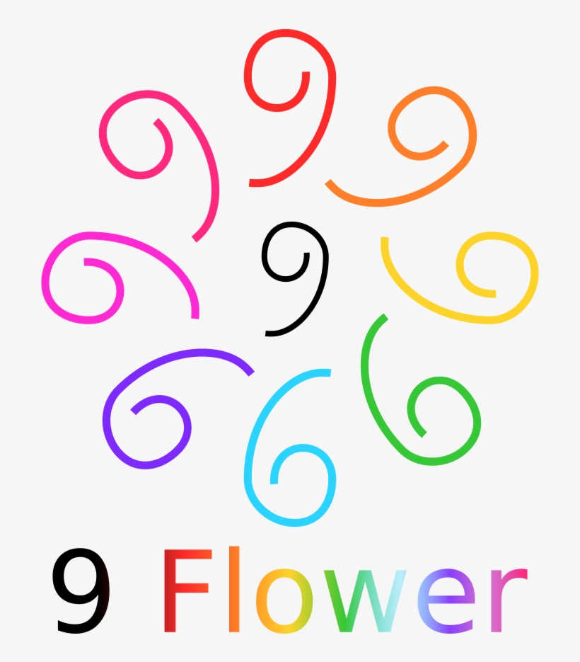9 Flower - Wikimedia Commons PNG Image | Transparent PNG Free Download ...