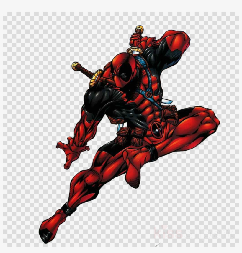 Deadpool Comic Transparent Clipart Deadpool Iron Man - Deadpool Comic ...