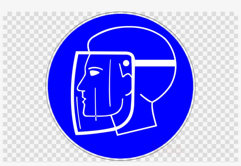 Face Mask Warning Sign Clipart Face Shield Personal - Personal ...