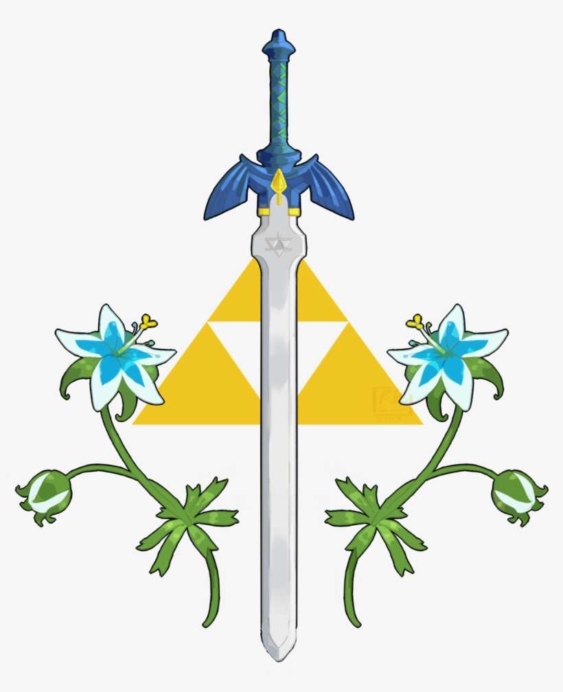 The Legend Of Zelda - Master Sword Silent Princess PNG Image ...