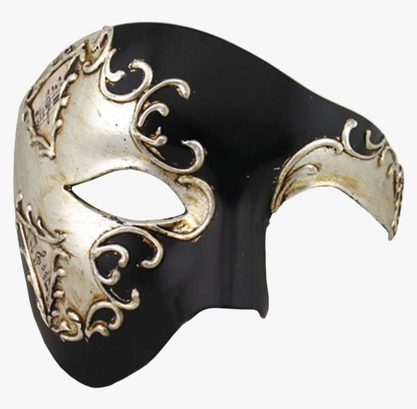 Silver Series Phantom Of The Opera Half Face Masquerade - Masquerade ...