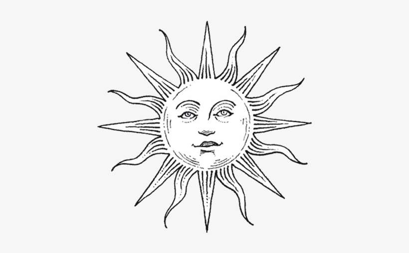 Download Half Sun Half Moon Drawing At Getdrawings - Sun Drawing ...
