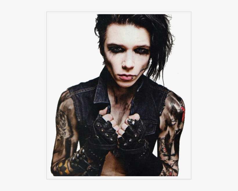 Andy Biersack, Black Veil Brides, And Bvb Image - Andy Sixx PNG Image ...