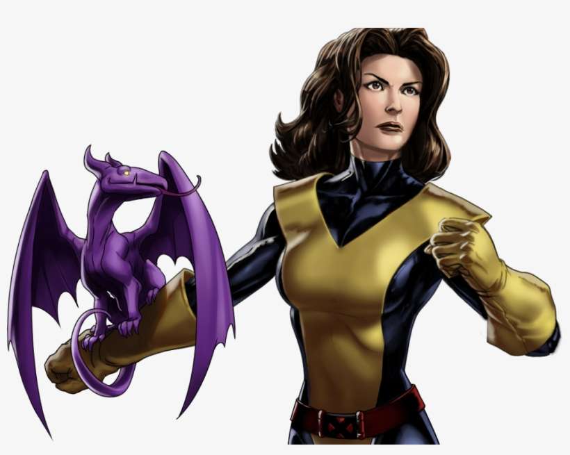 X-men Facts - X Men Kitty Pryde Dragon PNG Image | Transparent PNG Free ...
