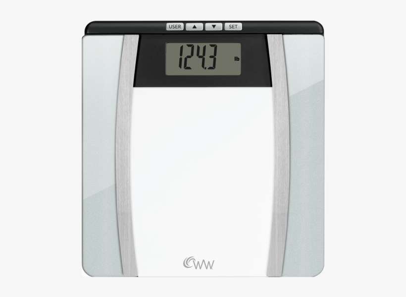 Body Analysis Glass Scale - Conair Weight Watchers Scale PNG Image ...
