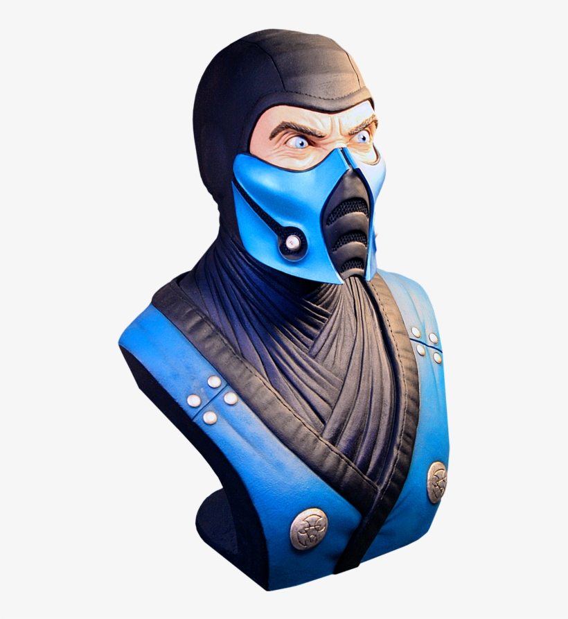 Mortal Kombat Life Size Bust Sub Zero PNG Image | Transparent PNG Free ...