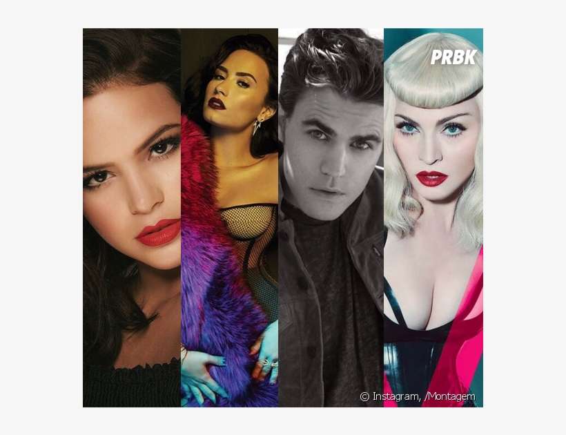 Conheça Os Famosos Do Signo De Leão - Collage PNG Image | Transparent ...