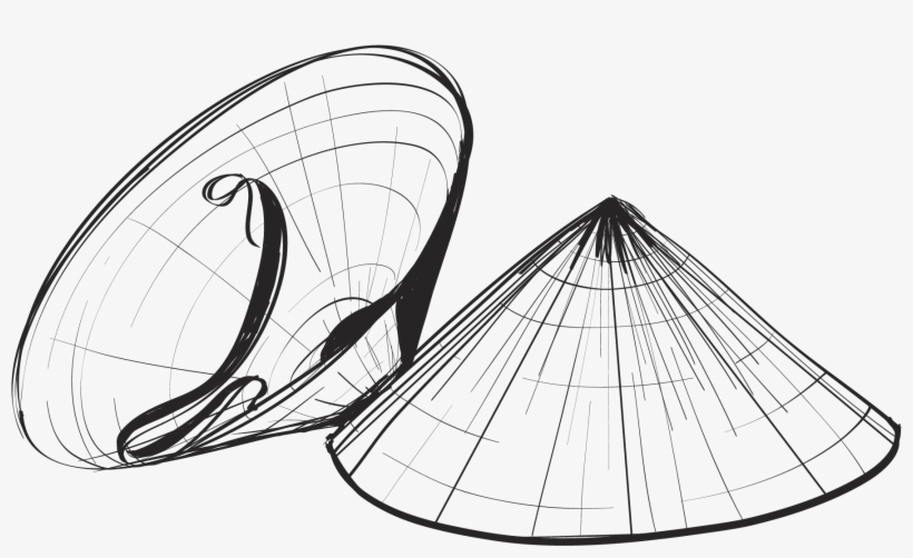 Conical Hat Drawing