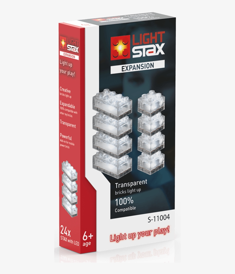 Light Stax Expansion Clear Building Kit PNG Image | Transparent PNG ...