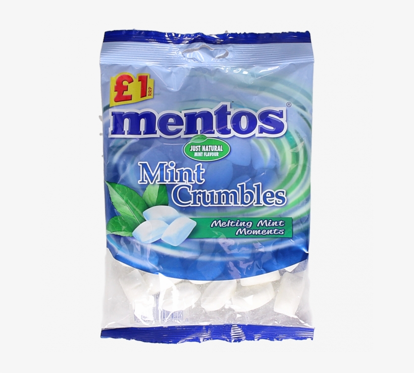 Download Mentos Mint Crumbles 150g | Transparent PNG Download | SeekPNG