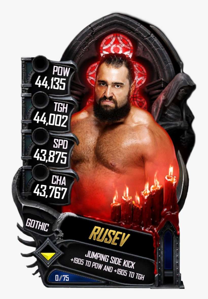 Rusev S5 22 Gothic PNG Image | Transparent PNG Free Download on SeekPNG
