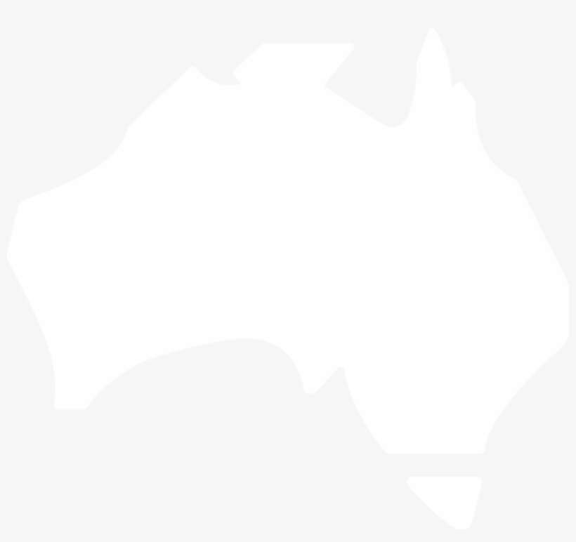 Australian Factory - Australia Map Icon White PNG Image | Transparent ...