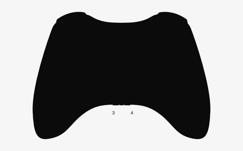 Modded Xbox One Controller Steel - Xbox Controller Silhouette PNG Image ...