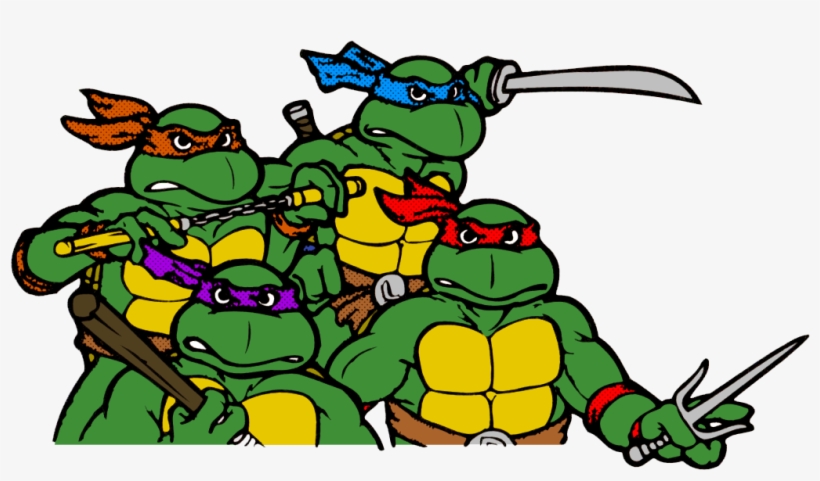 Tmnt Free Png Image - Teenage Mutant Ninja Turtles Arcade Png PNG Image ...