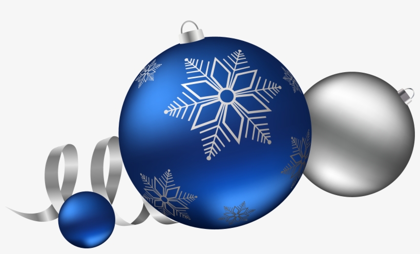 Download Ball Clipart Blue Christmas - Blue Christmas Clip Art ...