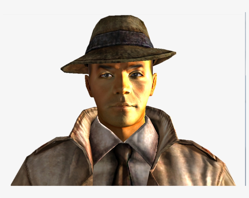 Mysterious Stranger - Fallout New Vegas Таинственный Незнакомец PNG ...