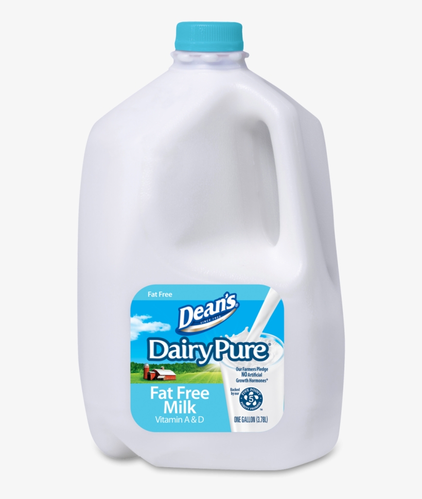 Dean's Dairypure Fat Free Milk - Dairy Pure 2 Milk PNG Image ...