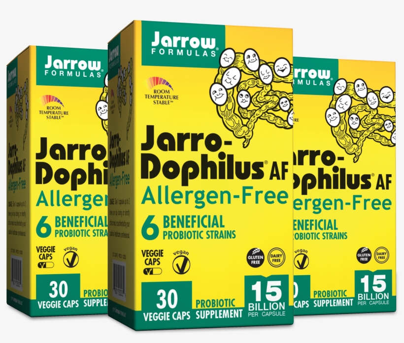 Jarro Dophilus® Allergen Free, Shelf Stable, 15 Billion - Jarrow ...