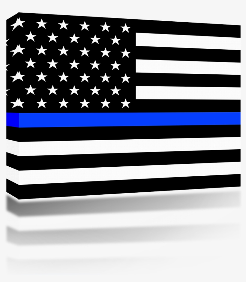 Police Flag Blue Line - Ems Thin Line Flag PNG Image | Transparent PNG ...