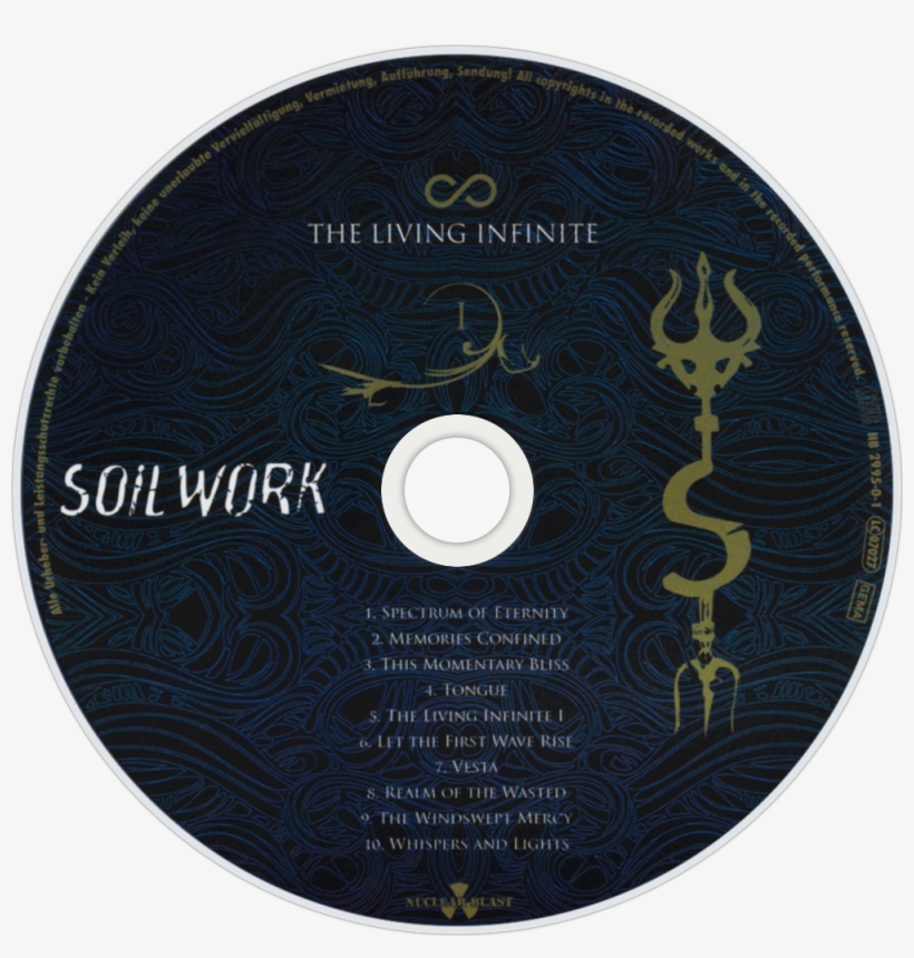 Soilwork The Living Infinite Cd Disc Image - Live In The Heart Of ...
