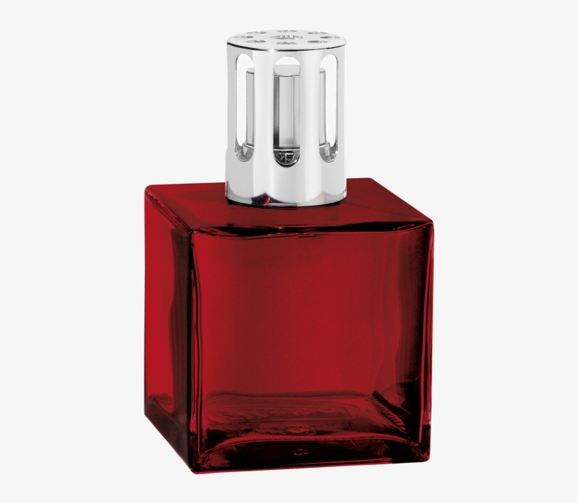 Lampe Berger Cube With Red Color - Perfume PNG Image | Transparent PNG ...