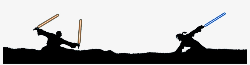 Star Wars Jedi Rpg Combat Game Footer - Star Wars Wallpaper Vector PNG ...